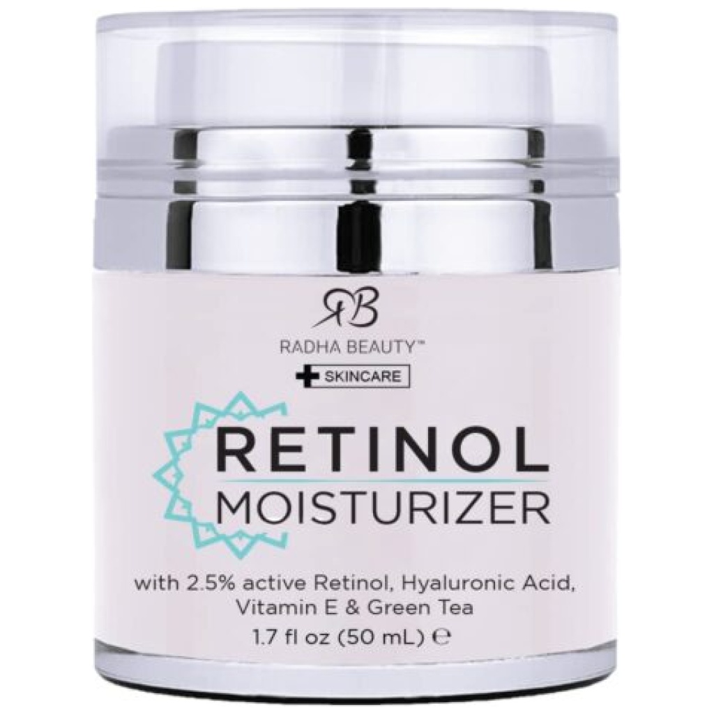 Radha Beauty Moisturizing Miracle Retinol Cream with 2.5% Retinol ...