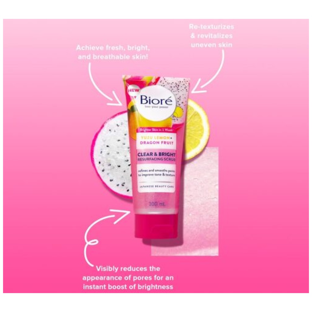 Bioré Brightening Exfoliating Scrub – The Beauty Bar Kenya
